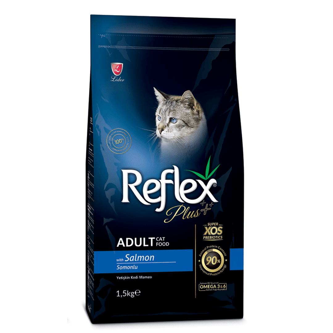 REFLEX PLUS KITTEN CATFOOD WITH SALMON 1.5KGX6BAG – Bahrain Agriculture ...